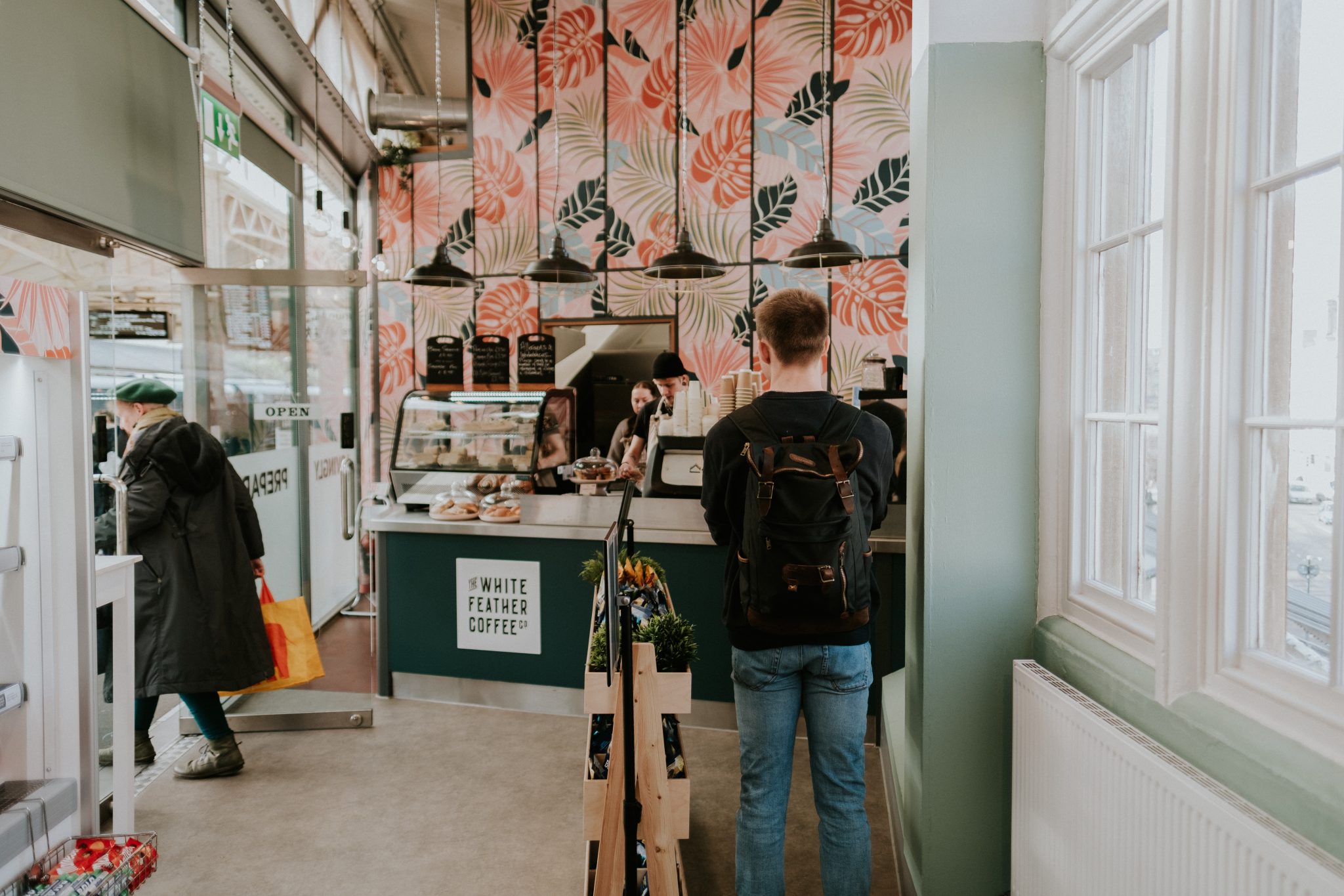 New coffee shop at Bath transport hub - White Feather Coffee Co