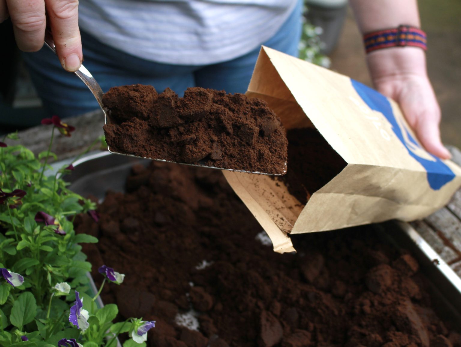 From bean, to cup, and back into the ground - the recycle cycle of our ...